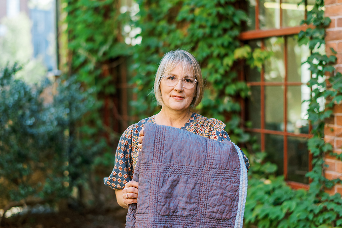Mathilde featured in QuiltFolk | RISD Alumni
